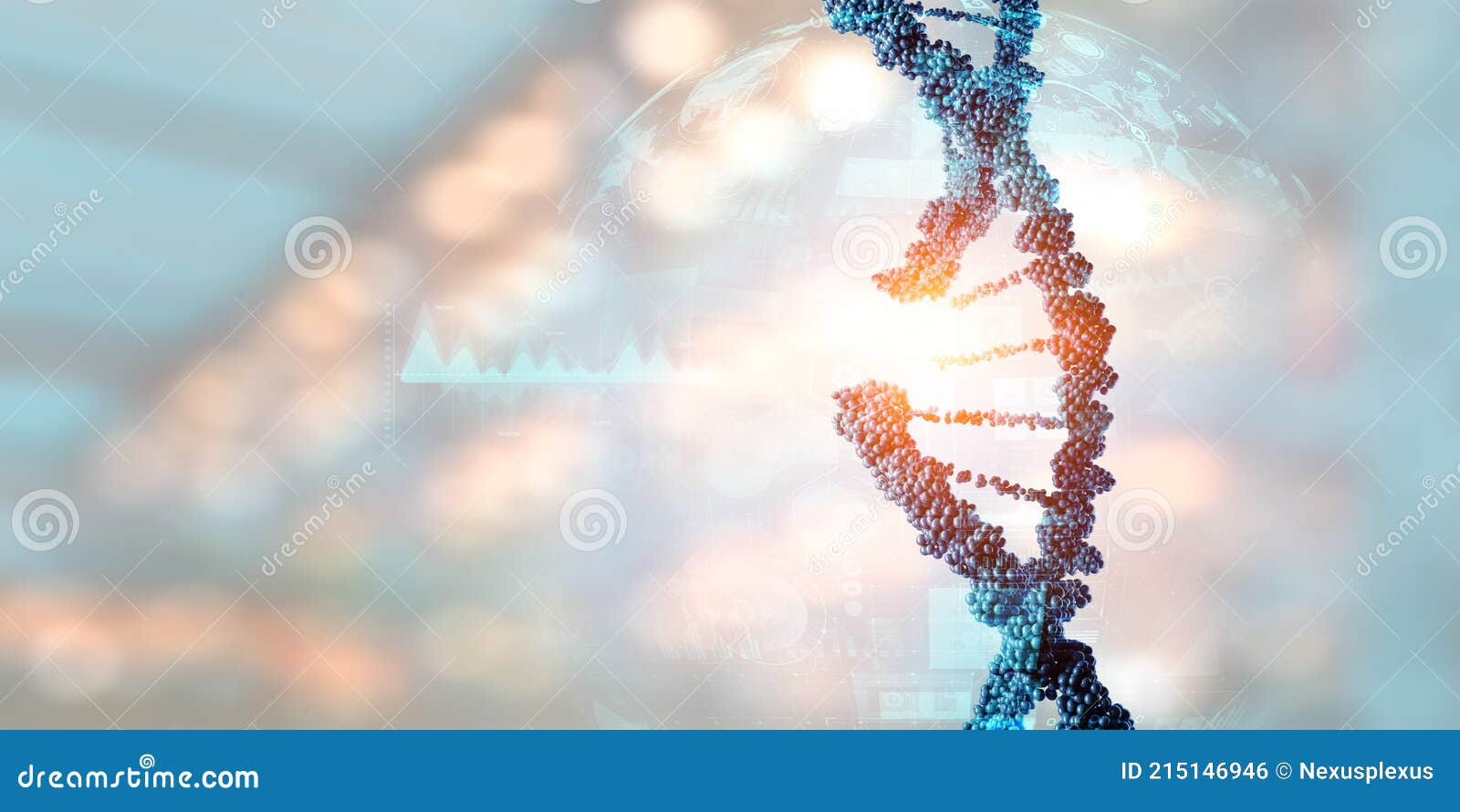 Innovative DNA Technologies in Science and Medicine Stock Photo - Image ...