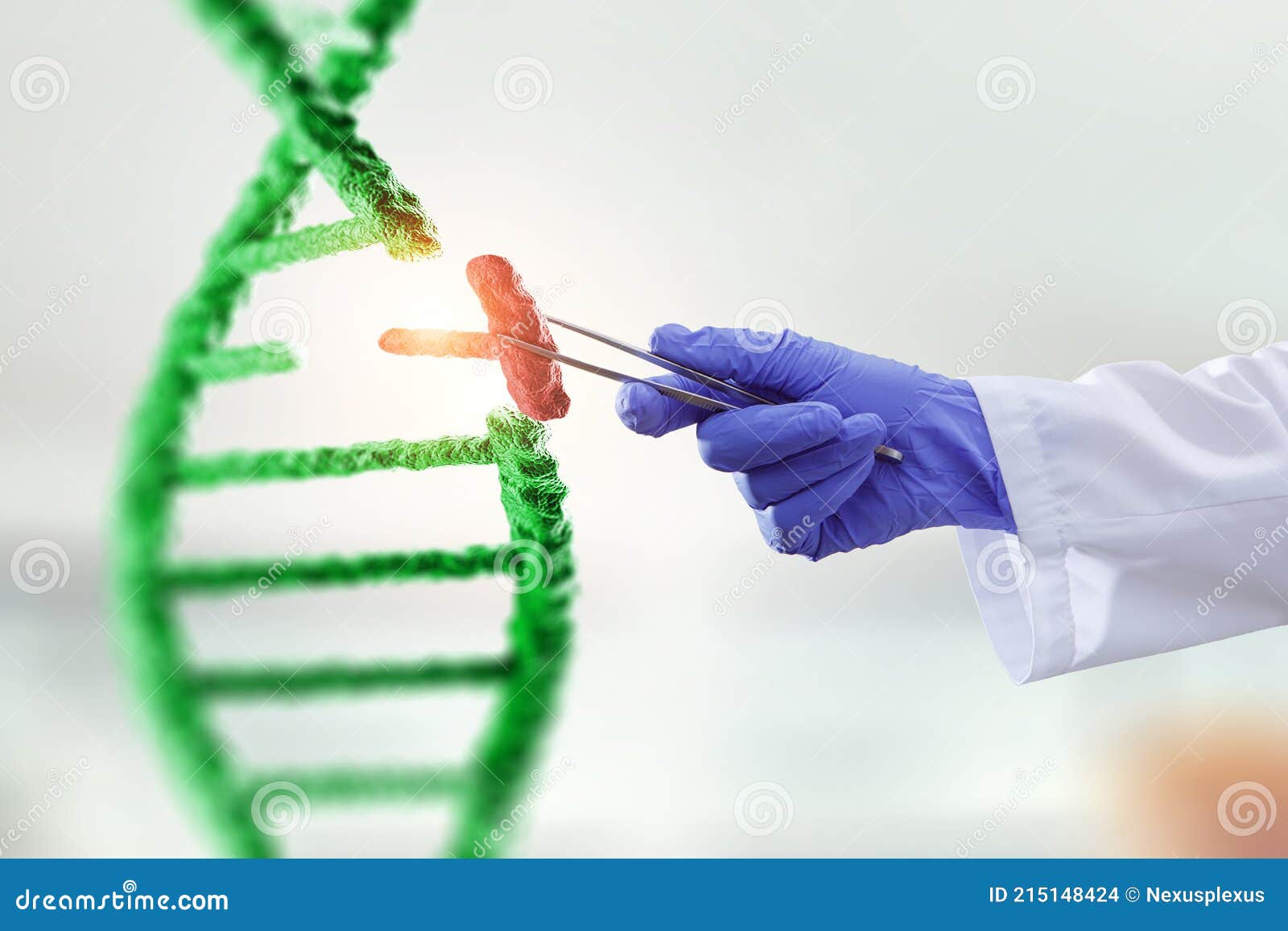Innovative DNA Technologies in Science and Medicine Stock Photo - Image ...