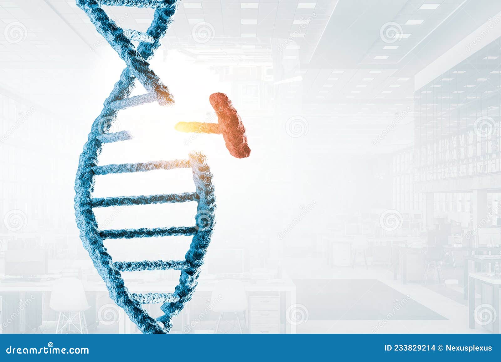 Innovative DNA Technologies in Science and Medicine Stock Photo - Image ...