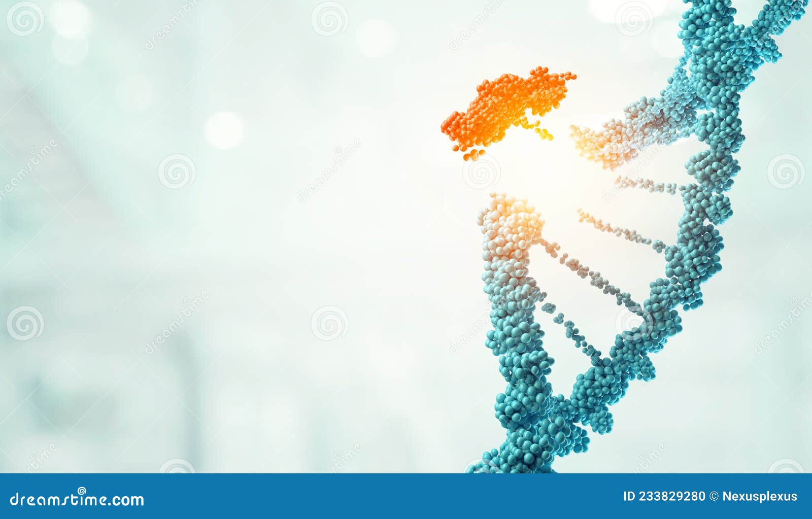 Innovative DNA Technologies in Science and Medicine Stock Photo - Image ...