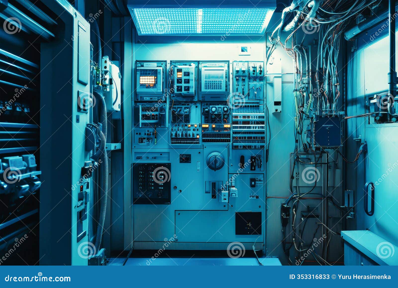 Innovative Electrical Panel Showcasing Advanced Control System in a ...