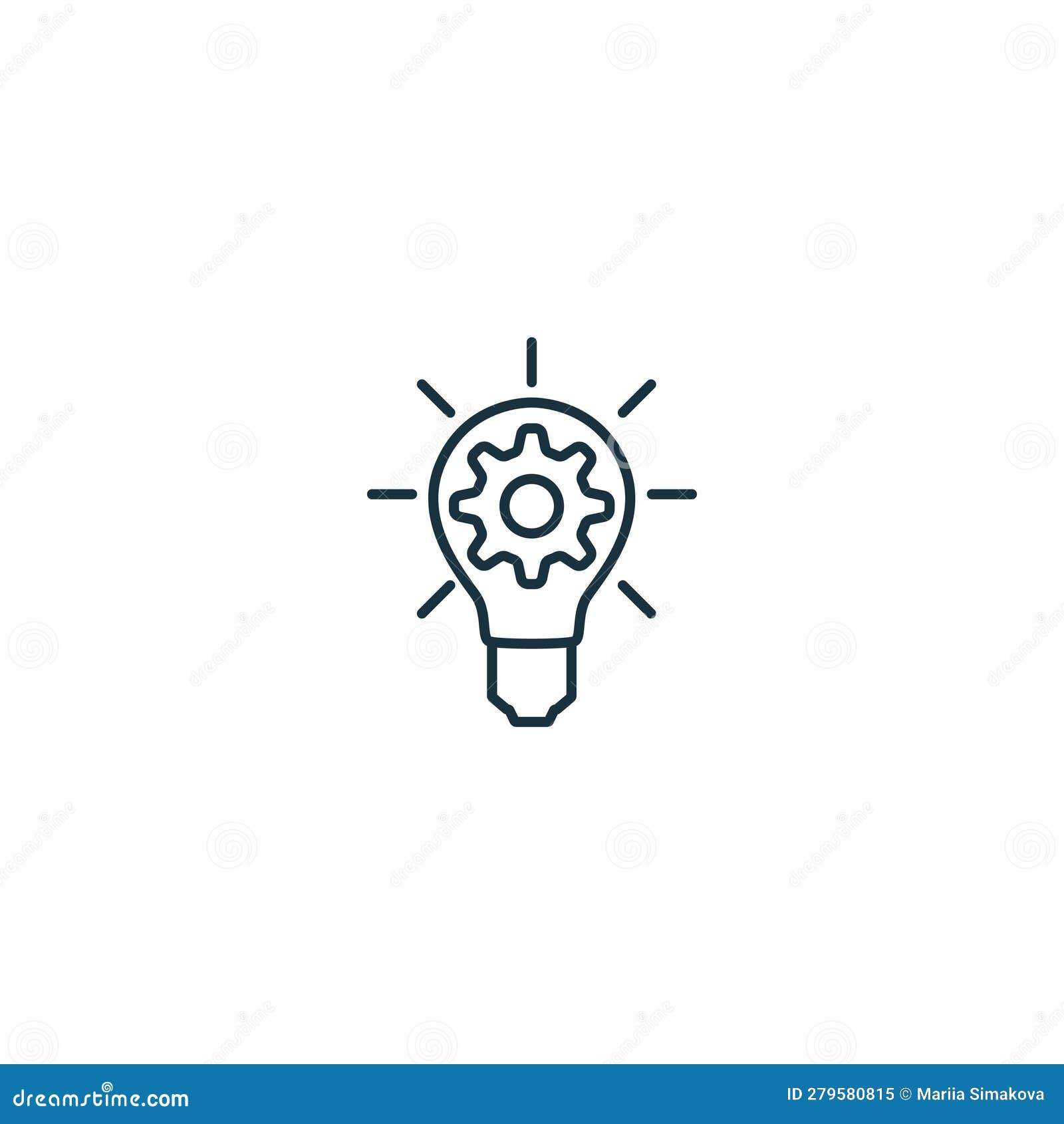 Innovative Engineering Icon. Monochrome Simple Sign from Engineering ...