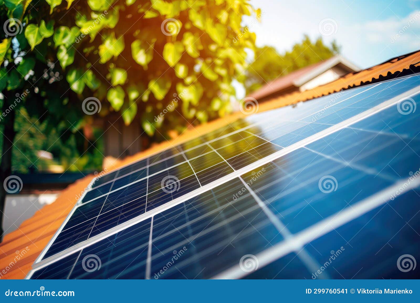 Innovative Environmental Solutions: Solar Panels Powering a Modern Home ...