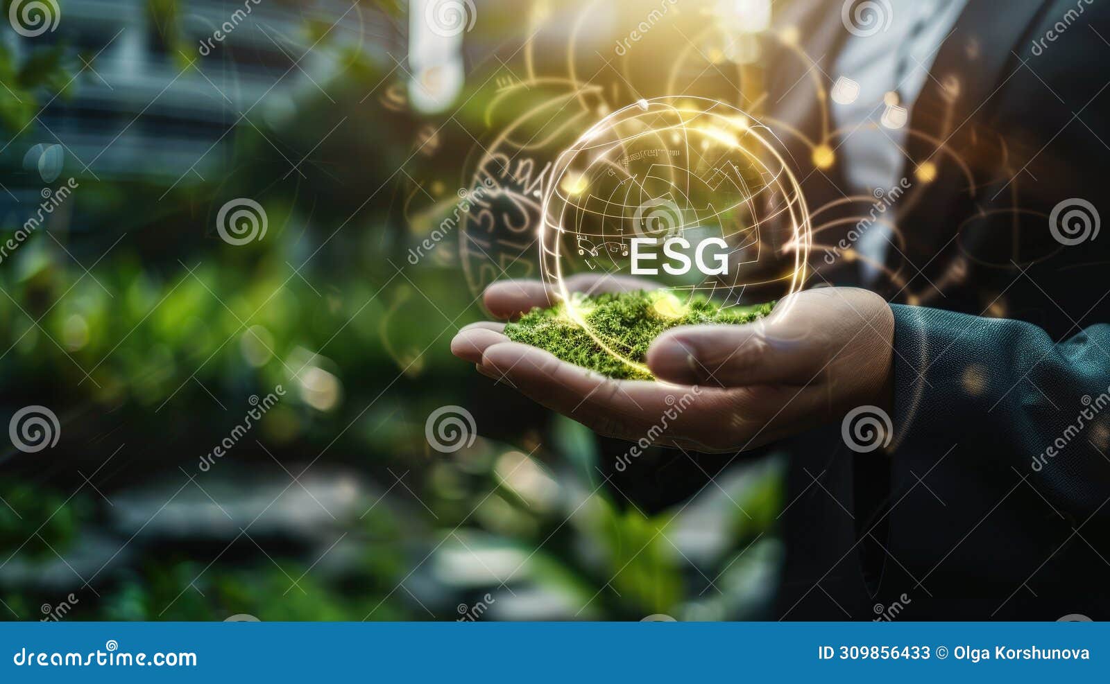 Innovative ESG Concept in Sustainable Business Growth Stock ... Innovative ESG Concept in Sustainable Business Growth Stock ...