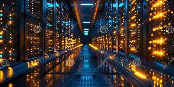 Innovative Exploration of Quantum Computing and Cloud Infrastructure Technology. Concept Quantum ...