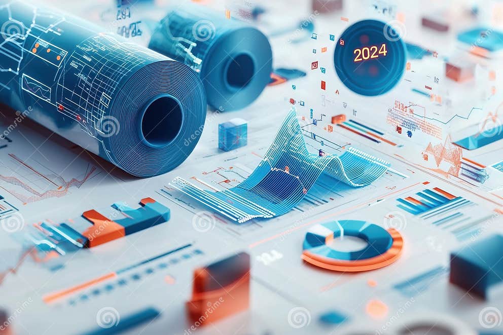 Innovative Financial Growth Concept with Futuristic Digital Elements ...