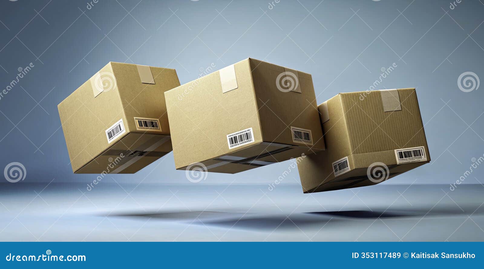 Innovative Floating Cardboard Boxes Streamlining Express Logistics And ...