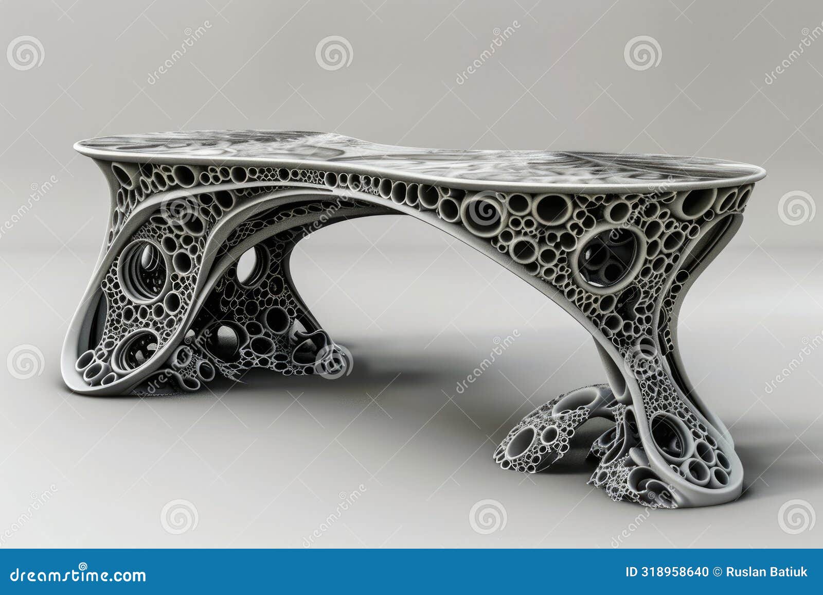 Innovative Furniture Concept - Showcasing a Creative Table Design Model ...