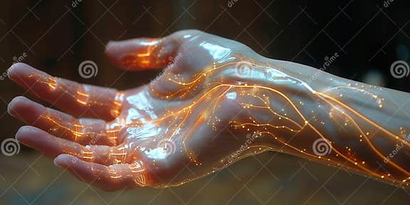 Innovative Hand with Artificial Sixth Finger Showcasing Advanced ...