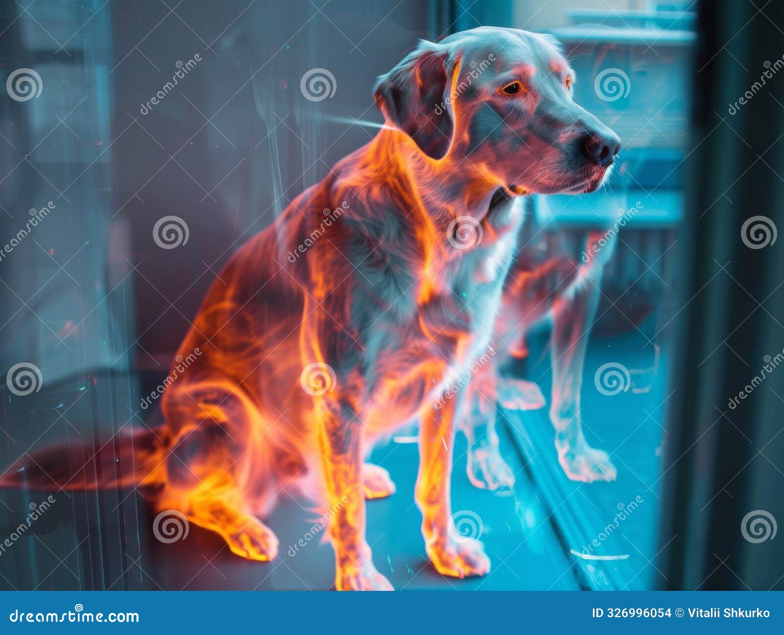 Canine Skeletal Structure In Motion XRay Reveals Paw And Leg Anatomy ...