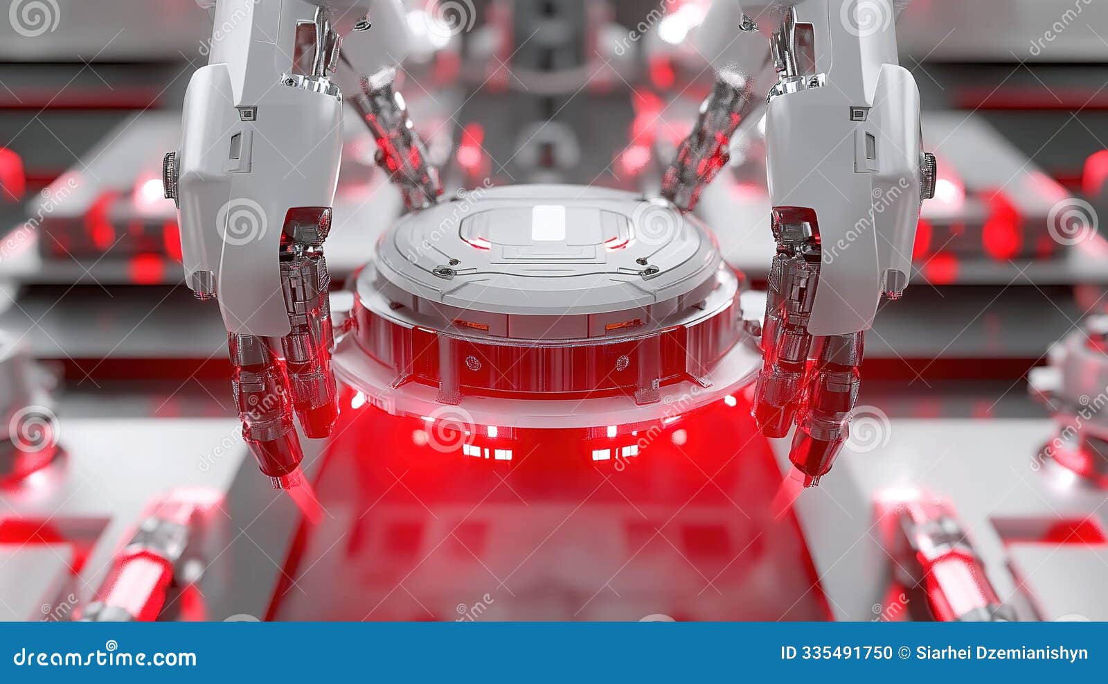 Innovative Humanoid Robot Showcasing Advanced Technology in a Modern ...