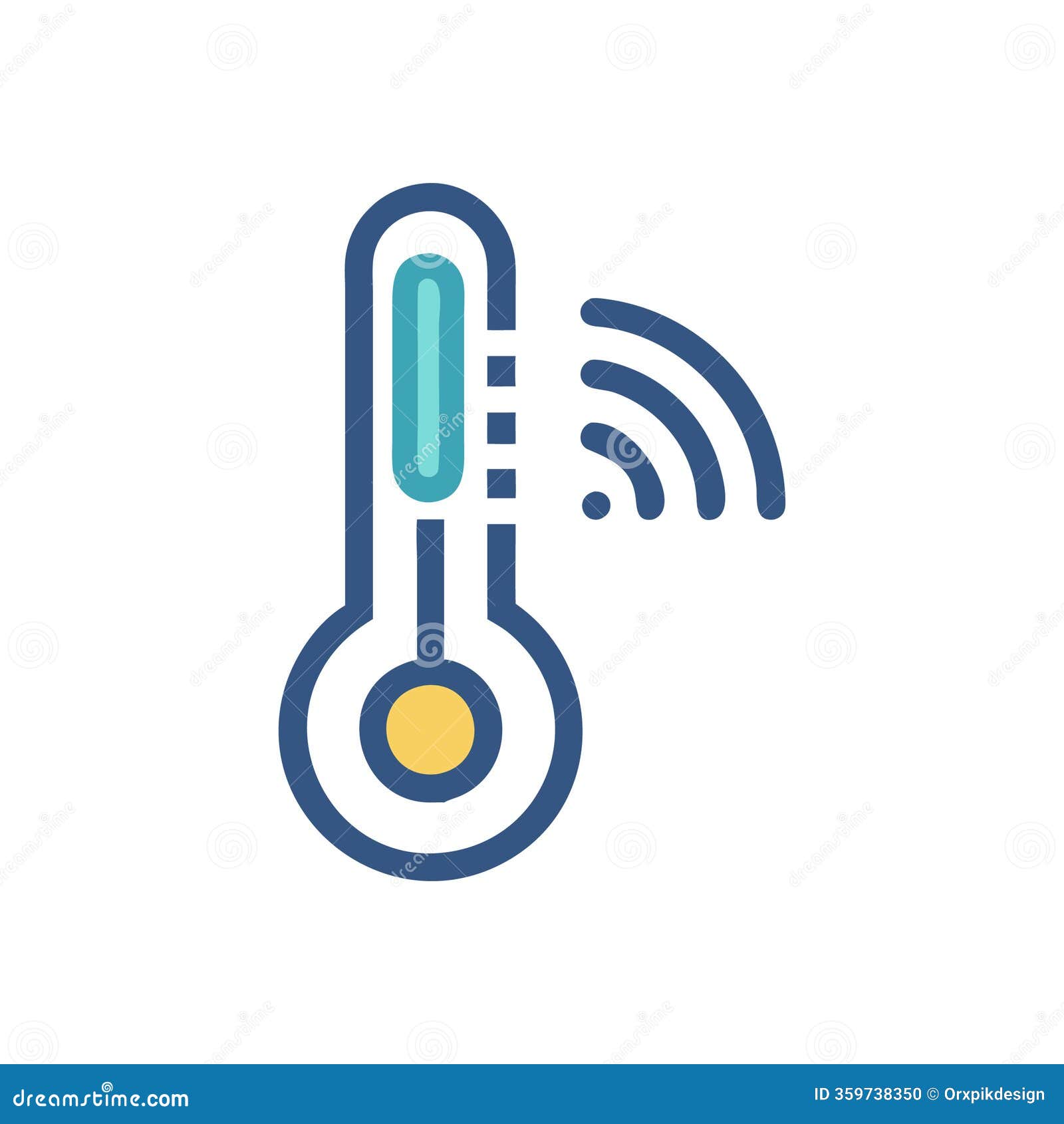 Temperature Sensor Icon From Sensors Icons Collection. Creative Two ...