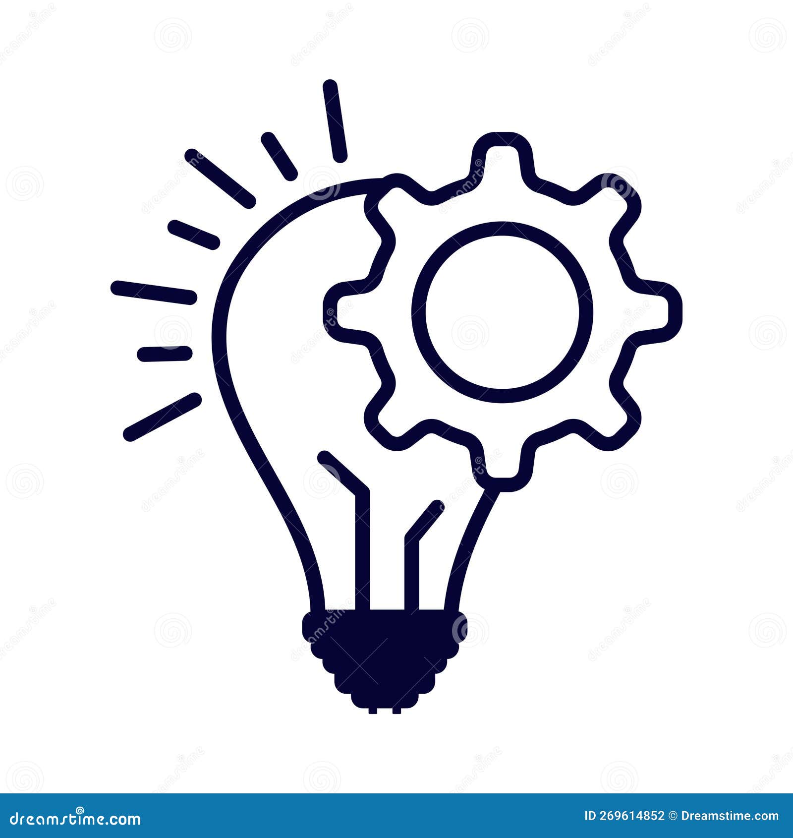 Idea Management Line Icons Signs Set. Design Collection Of ...