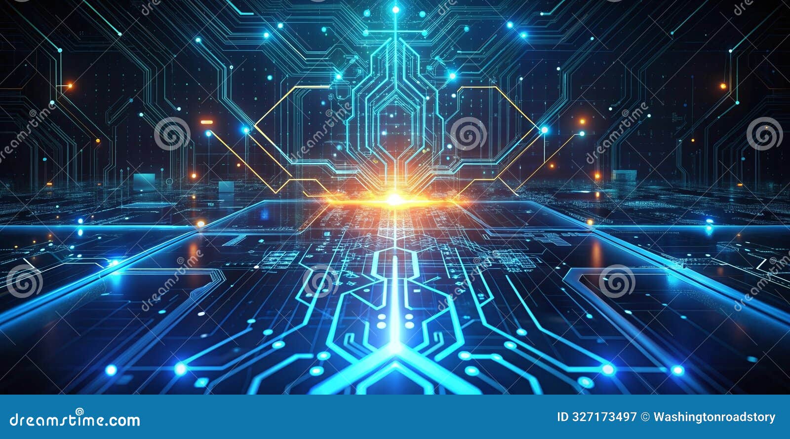 Abstract Technology Backgrounds Highlighting Electronic Components ...