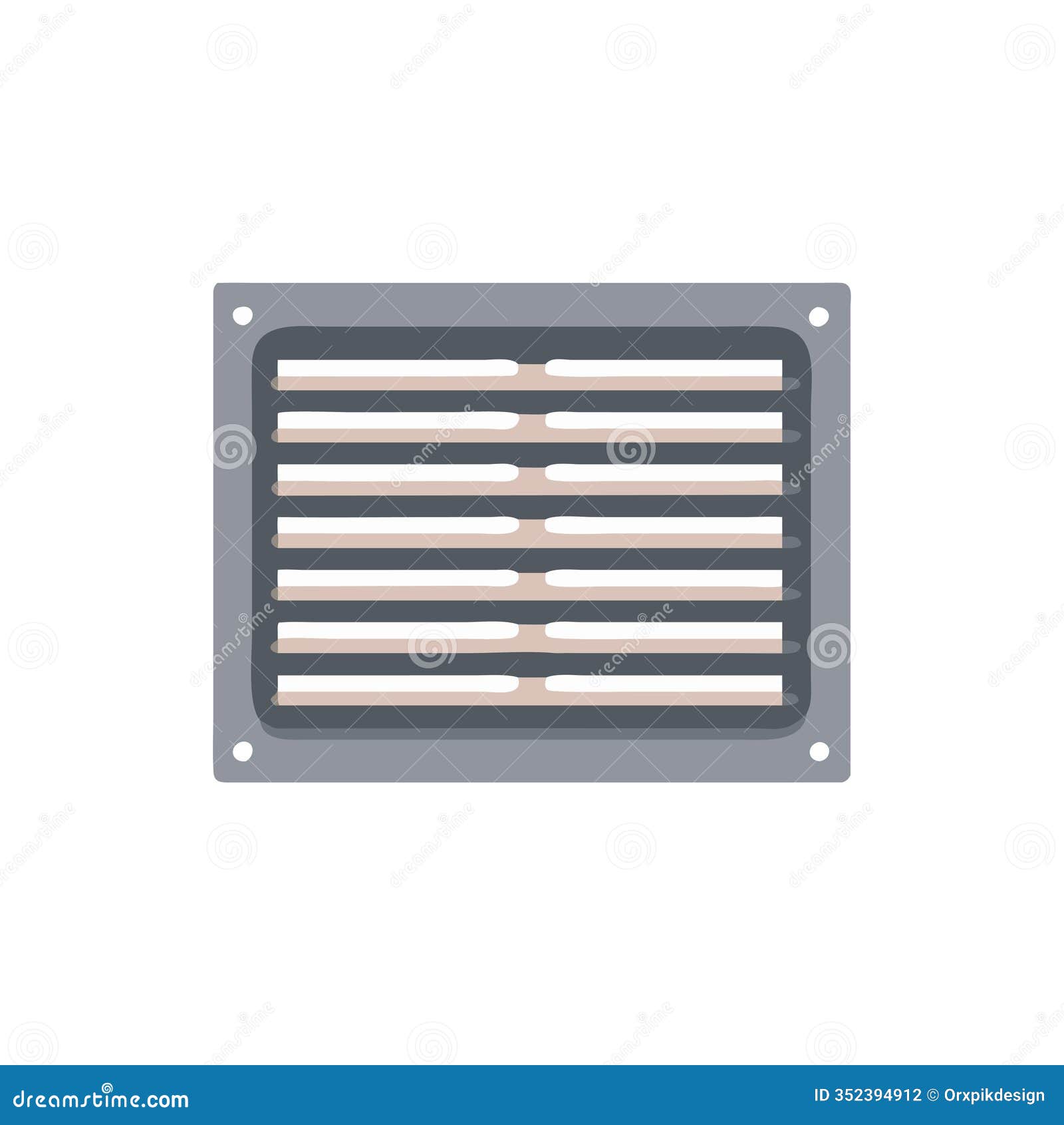 Innovative Air Vent Design Illustration | CartoonDealer.com #352394912