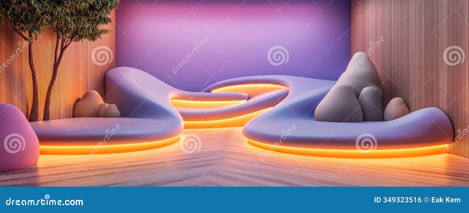 Innovative Inclusive Classroom Design Glowing Visual Pathways Enhance ...