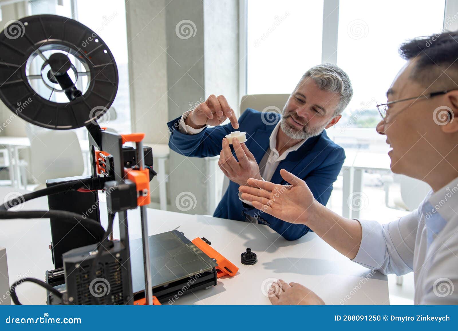 Innovative Industrial Engineers Using 3D Printer To Build Complex ...