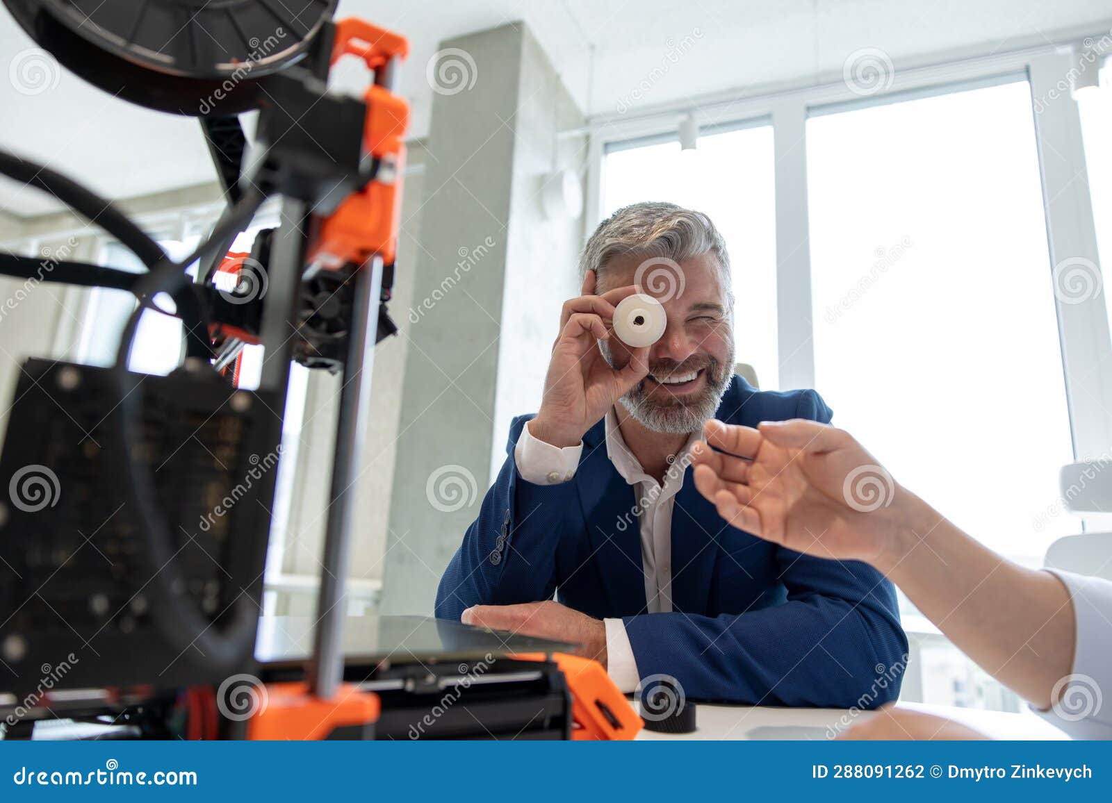 Innovative Industrial Engineers Using 3D Printer To Build Complex ...