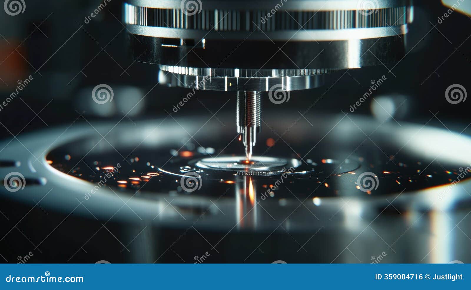Innovative Industrial Production Machine Performing Precision ...