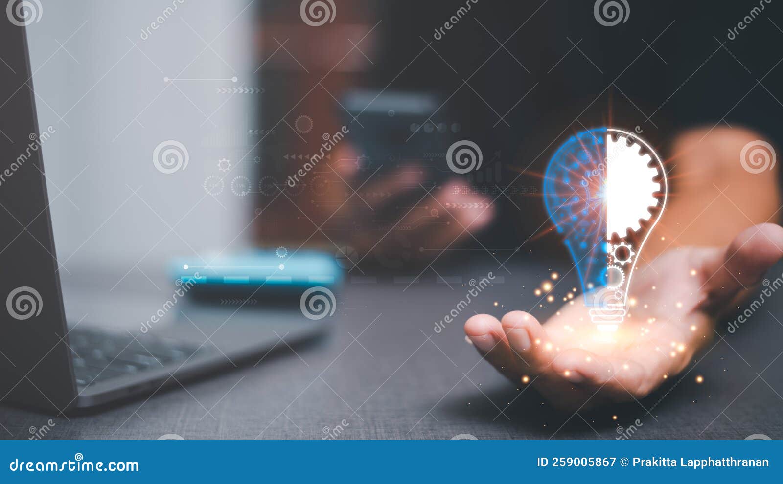 Innovative and Inspirational Concept,Technology Creativity for Future ...