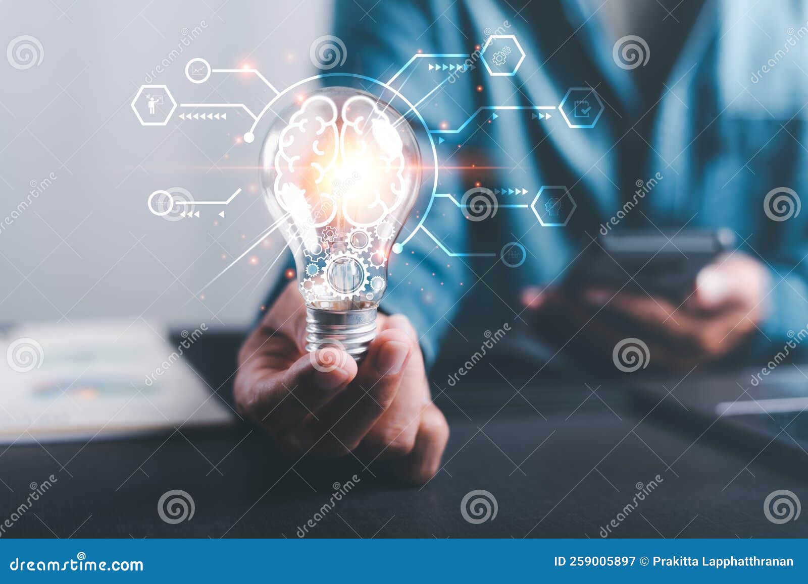 Innovative and Inspirational Concept,Technology Creativity for Future ...