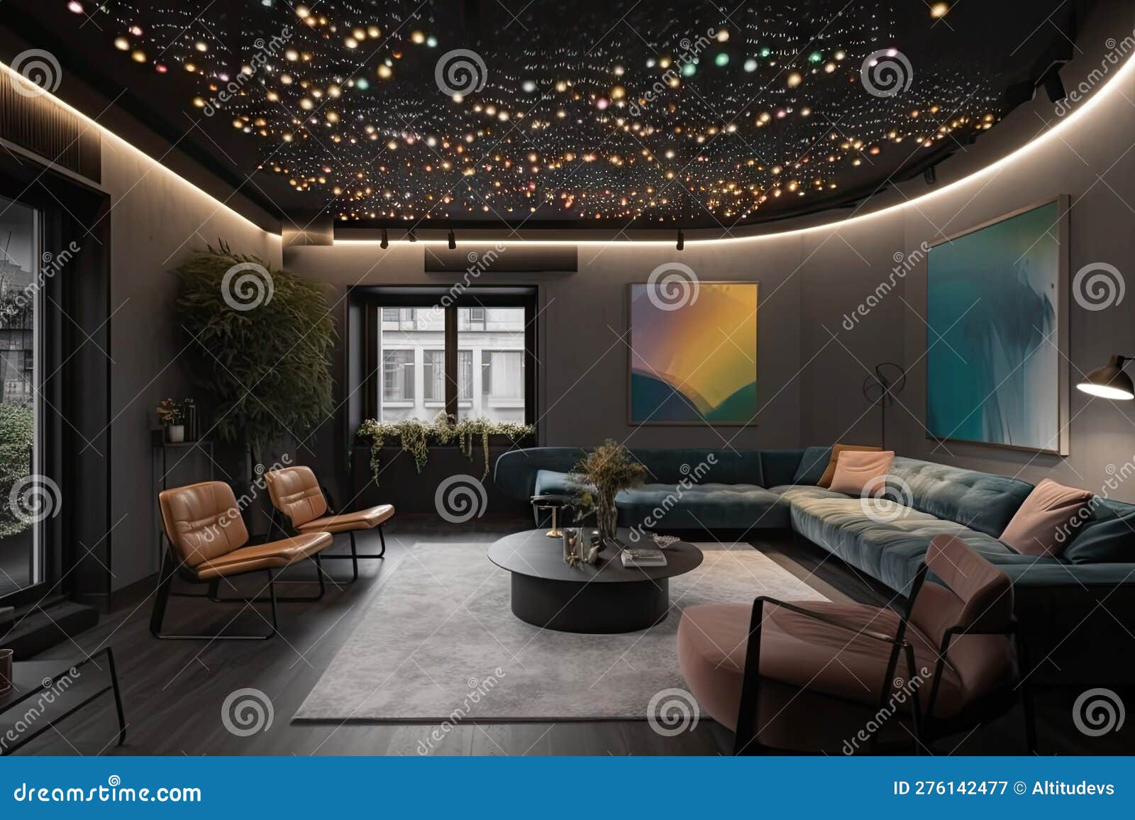 Innovative Interior Design with Unique Lighting, Color and Textures ...