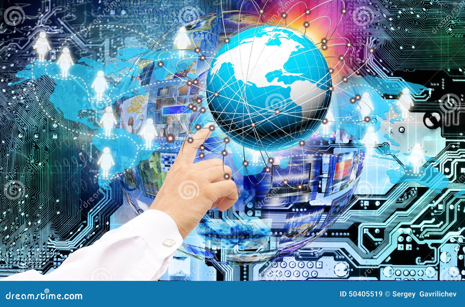 Innovative internet stock image. Image of engineering - 50405519