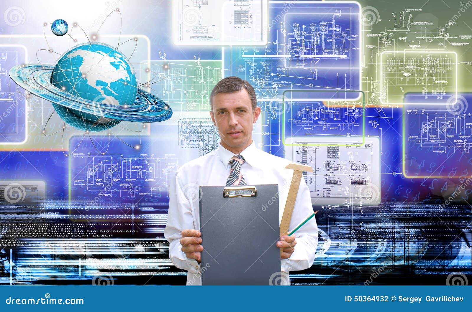 Innovative internet stock photo. Image of binary, networking - 50364932