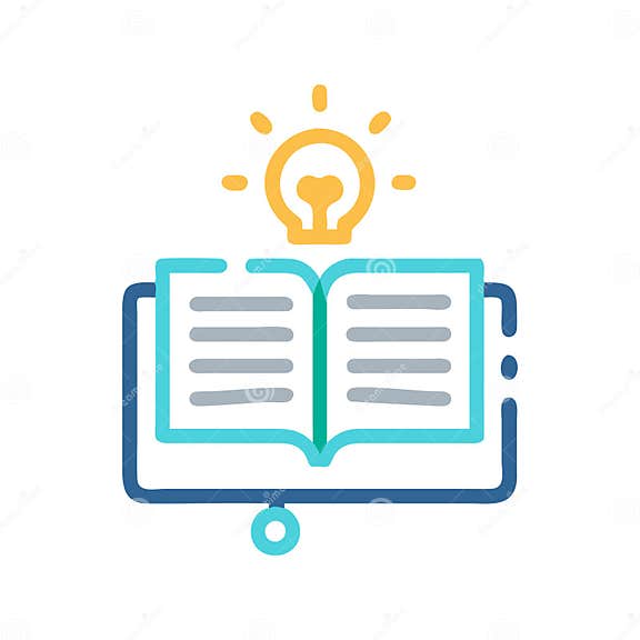 Innovative Knowledge Icon Design Stock Vector - Illustration of ...