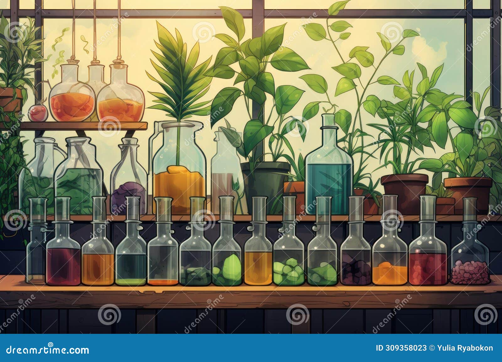 Innovative Laboratory Biology Plants Science. Generate Ai Stock Image ... Innovative Laboratory Biology Plants Science. Generate Ai Stock Image ...