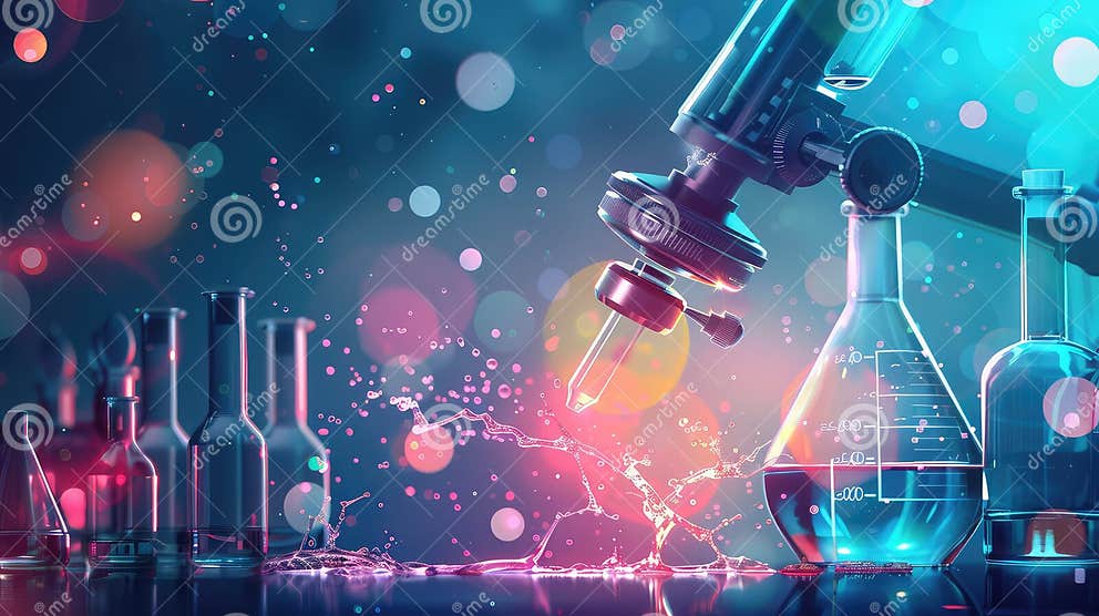 Innovative Laboratory Research - a Detailed View of a Microscope ...