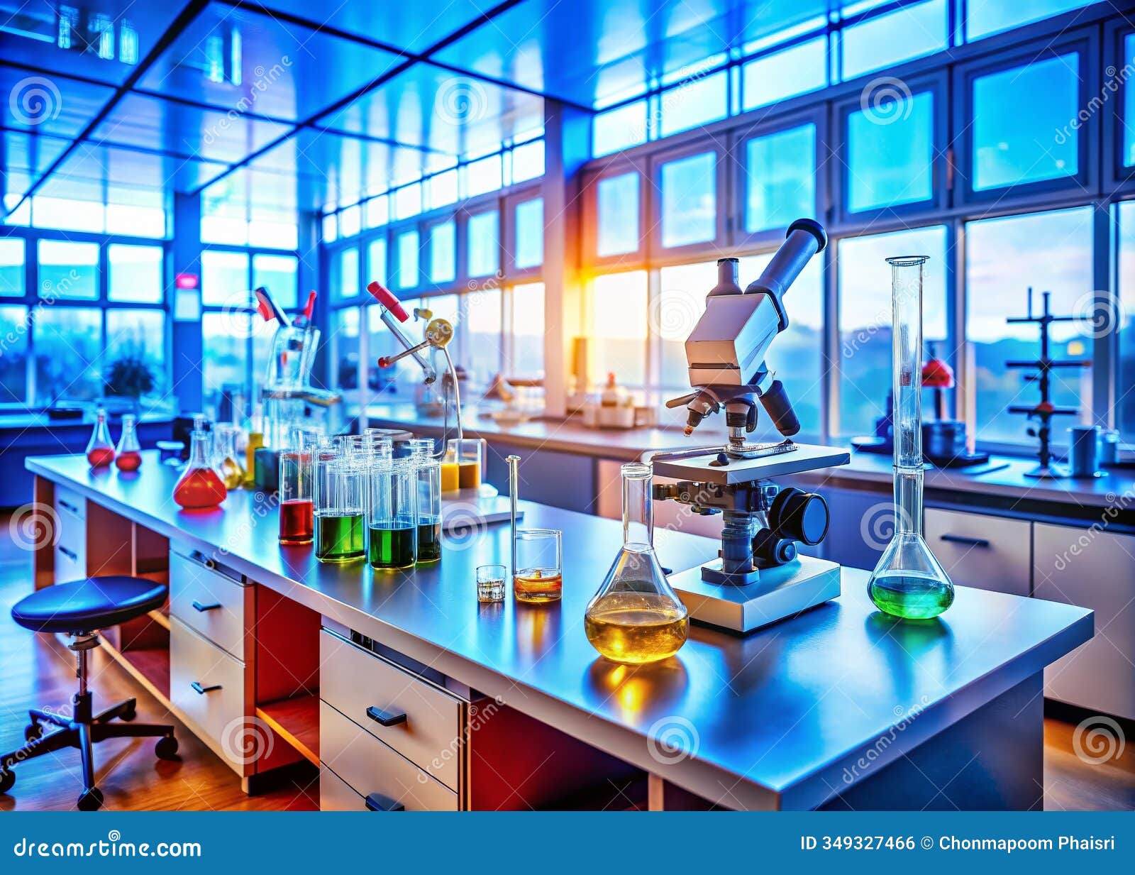 Innovative Laboratory a TiltShift Perspective on Modern Scientific ...