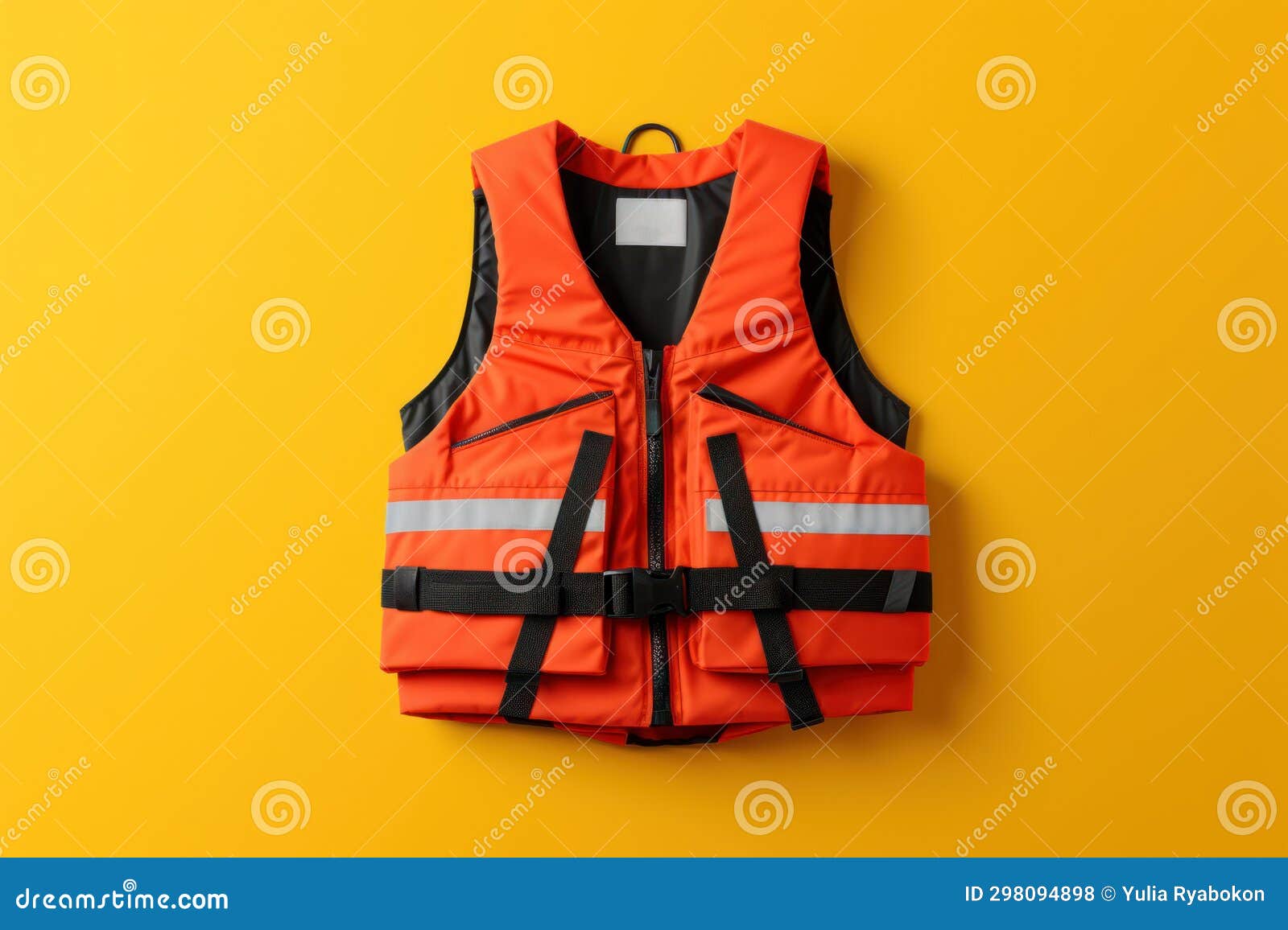 Innovative Life Jacket Mockup. Generate Ai Stock Photo - Image of ...