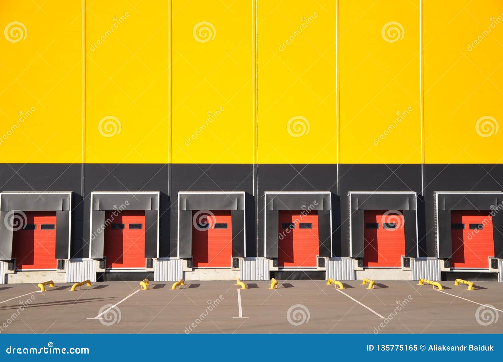 Innovative Logistic Warehouse Complex. Excellent Solution For Storing ...