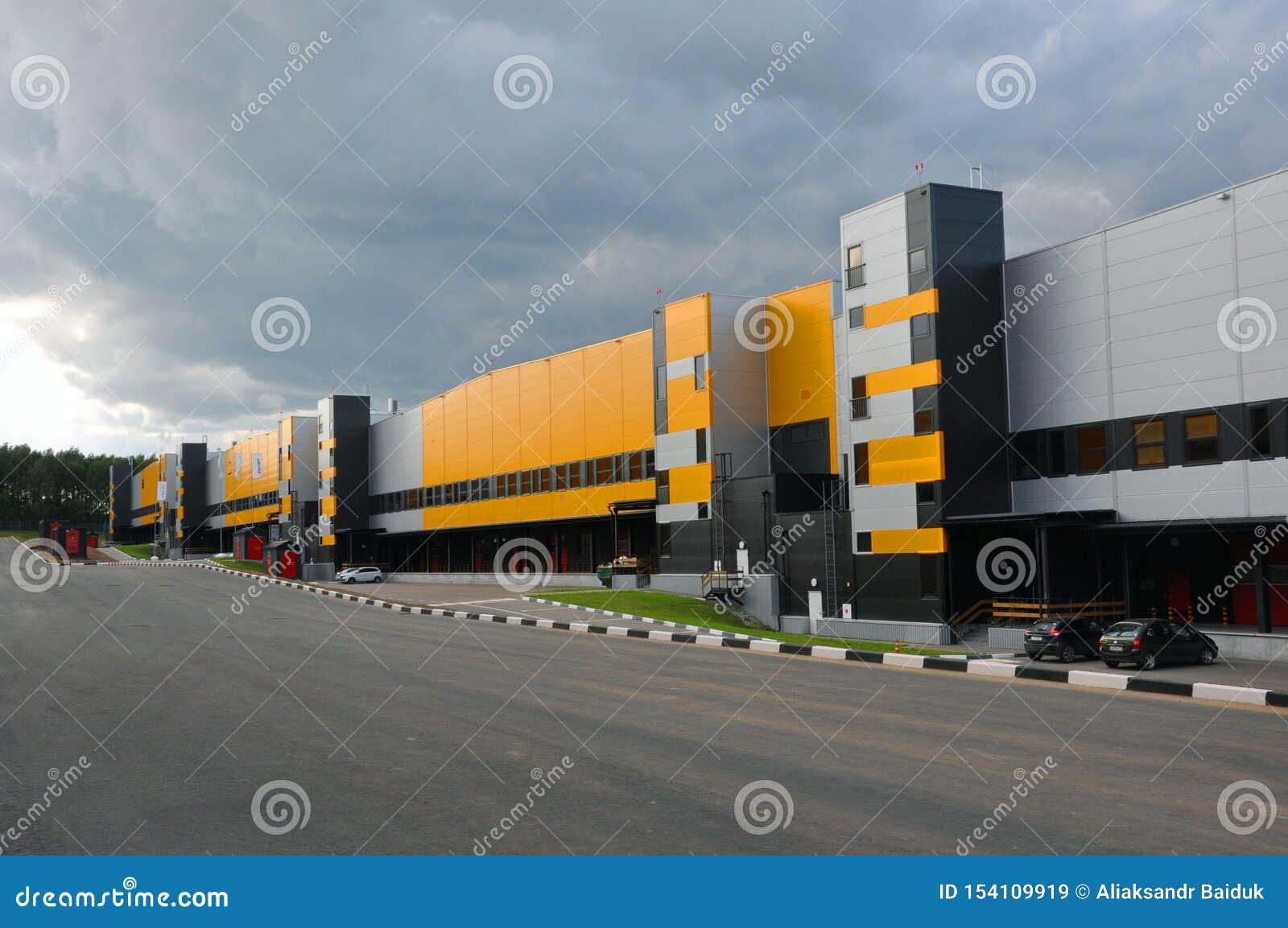 Innovative Logistic Warehouse Complex. Excellent Solution for Storing ...