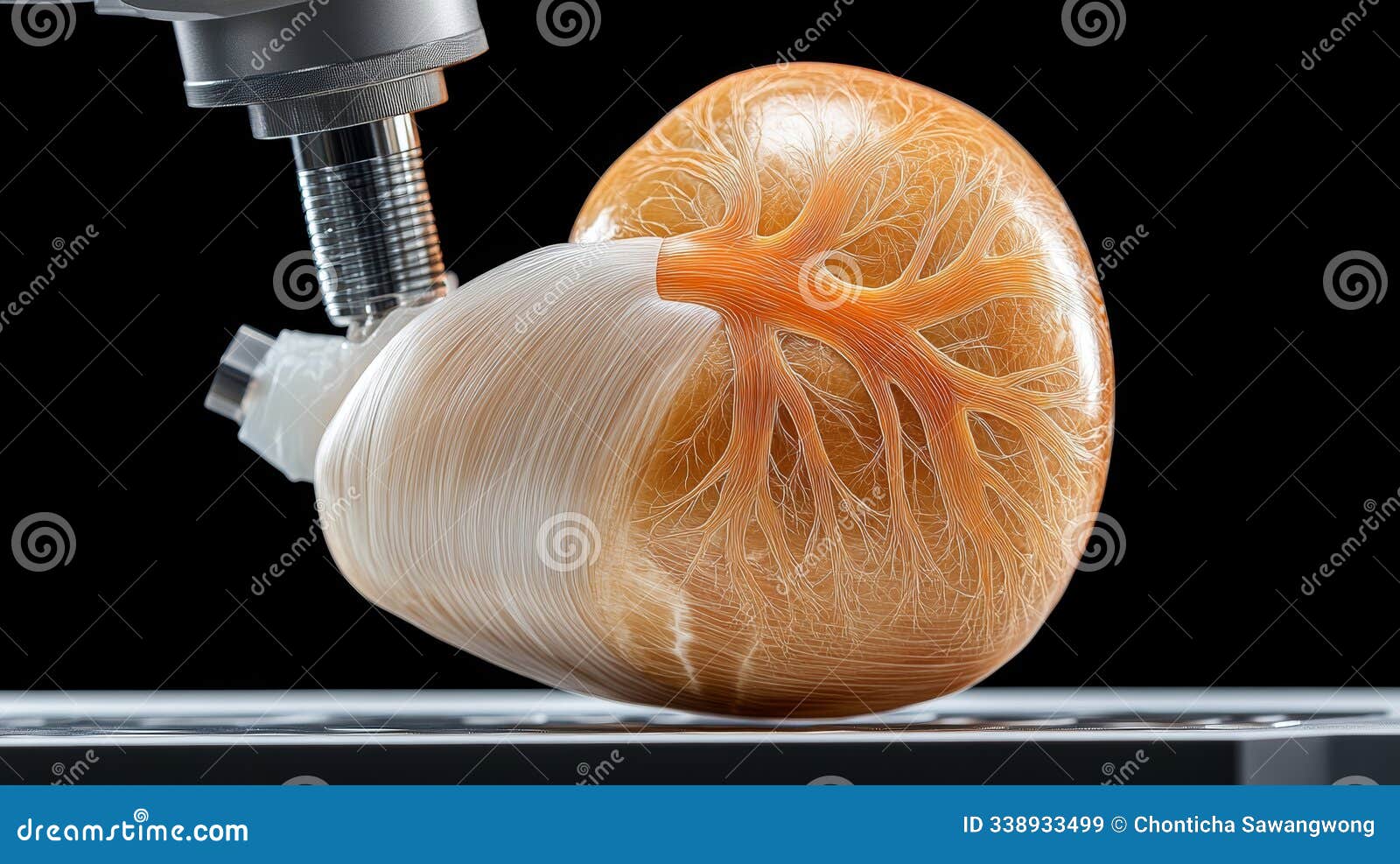 Innovative Macro Shot of a Shell, Revealing Intricate Internal Textures ...