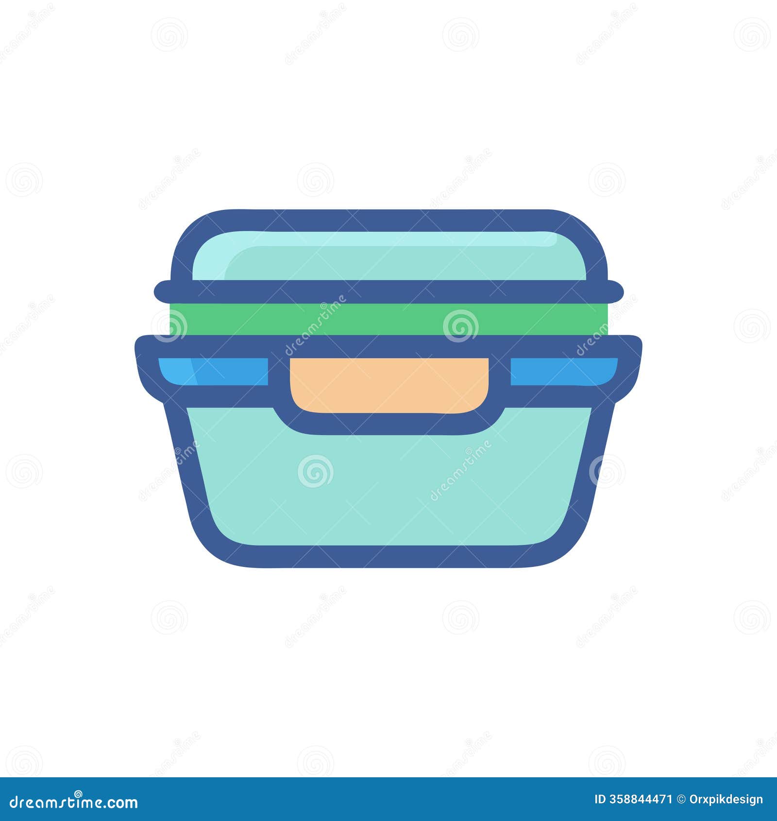 Innovative Meal Prep Container Icon Royalty-Free Stock Photography ...