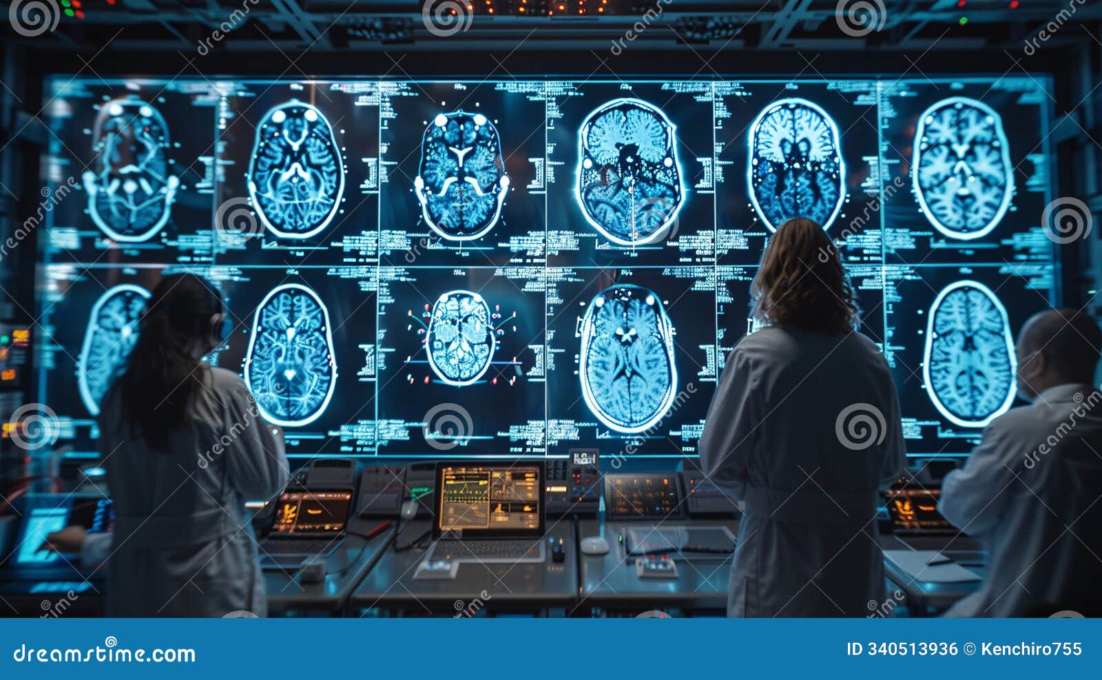 MRI Brain Scans: Detailed Neurological Imaging For Diagnosis Stock ...