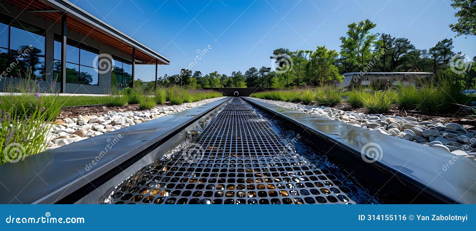 Safety Enhancing Lifebuoy Positioned On Sandy Shore Close To Water ...