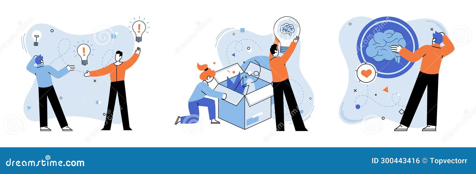 Innovative Mindset. Innovation is Engine Propels Train Inspiration Towards Success Stock Vector ...