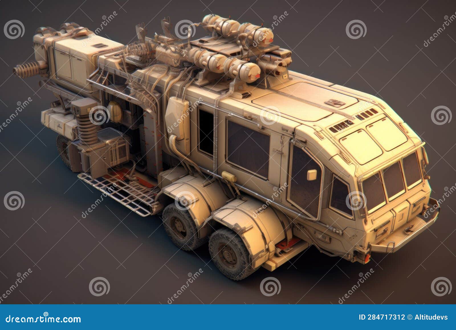 Innovative Modular Vehicle with Customizable Configurations Stock ...