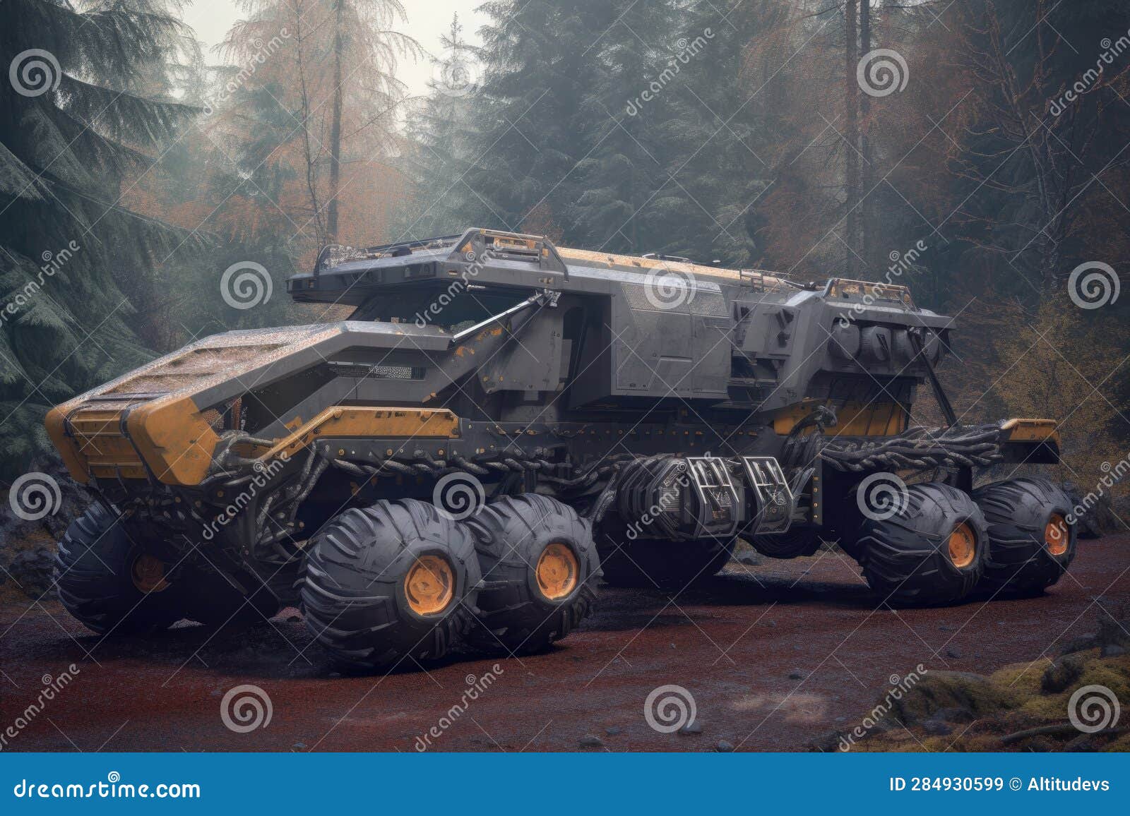 Innovative Modular Vehicle with Customizable Configurations Stock ...