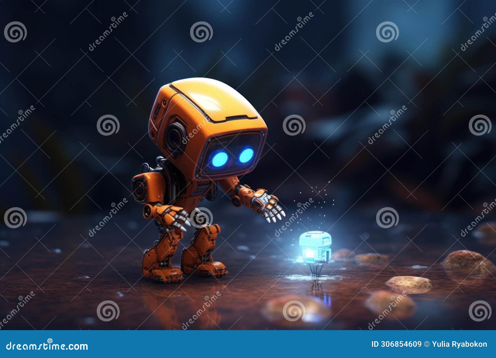 Innovative Nano Bot. Generate Ai Stock Illustration - Illustration of ...