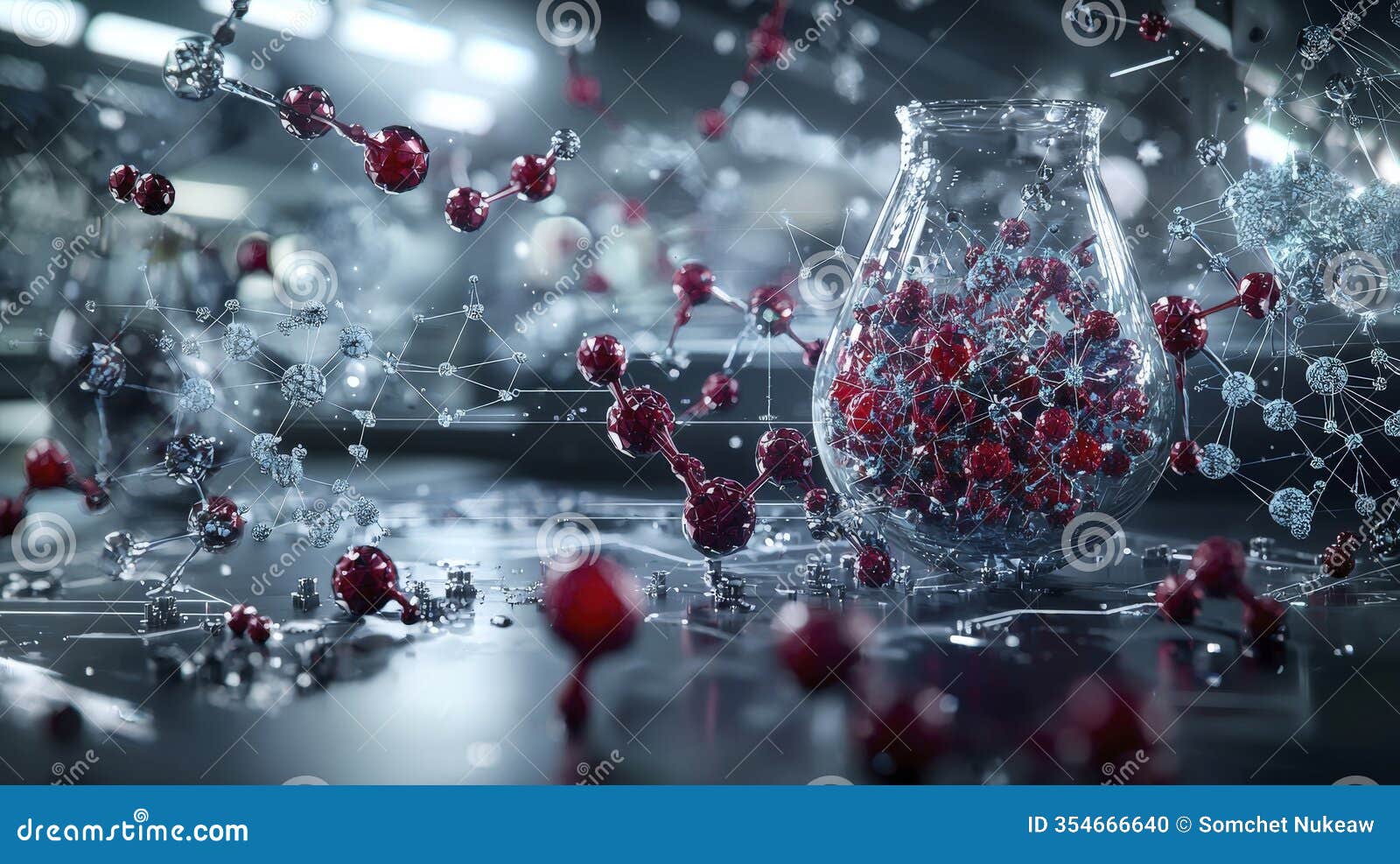 Innovative Nanomaterial Science Breakthroughs in a High-tech Laboratory ...