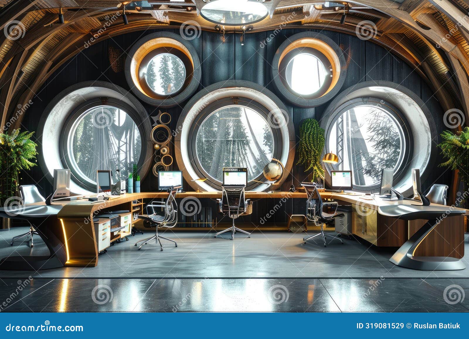 Innovative Office Design - a Creative Model for the Workplace, Blending ...