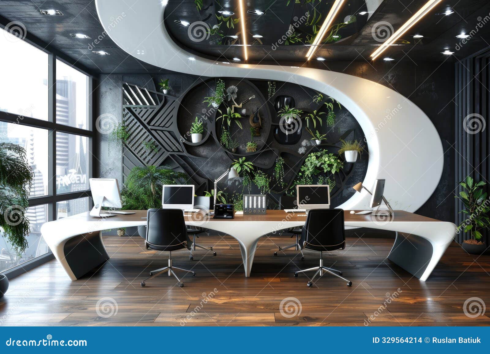 Innovative Office Design - a Creative Model for the Workplace, Blending ...