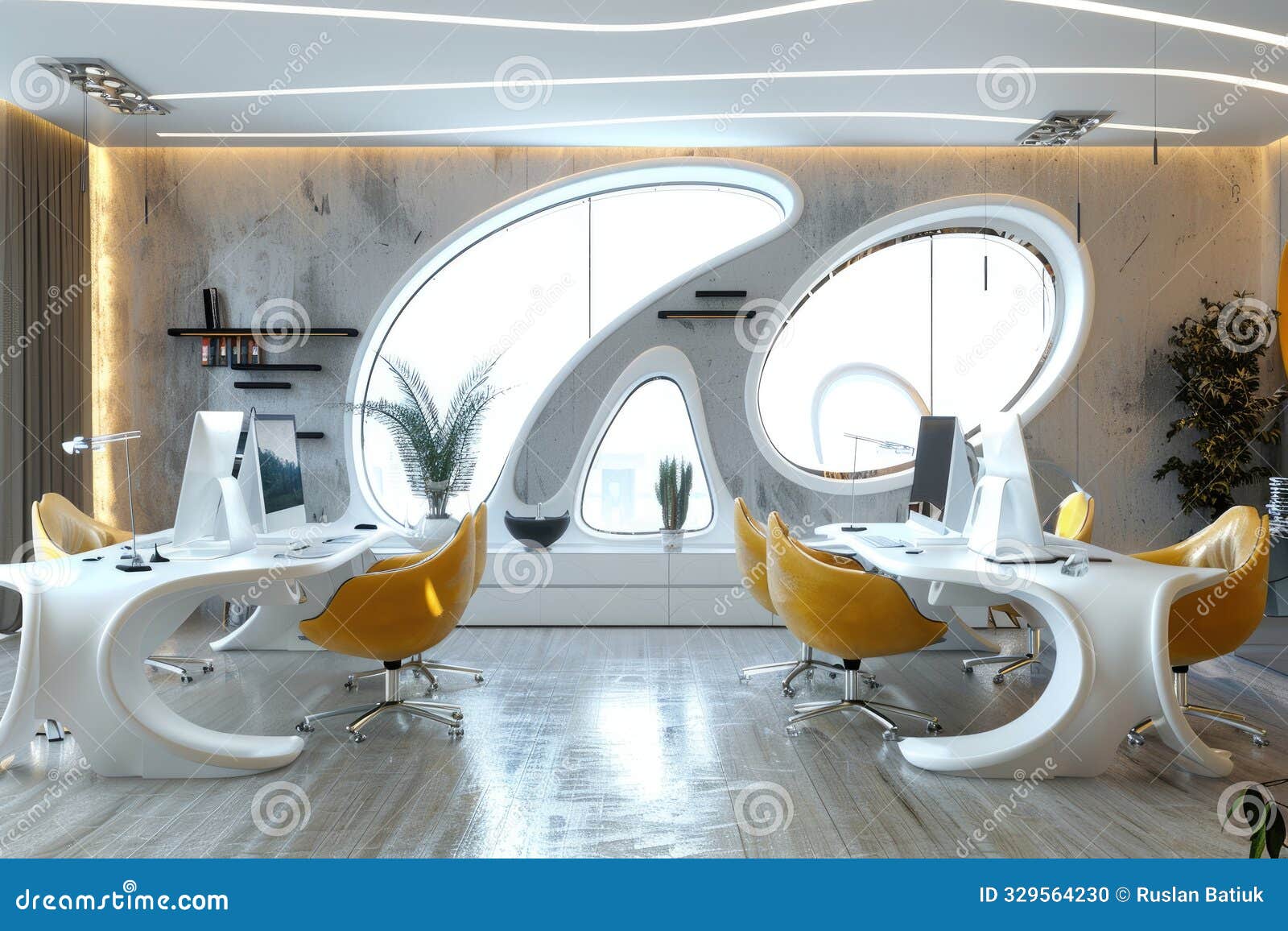 Innovative Office Design - a Creative Model for the Workplace, Blending ...