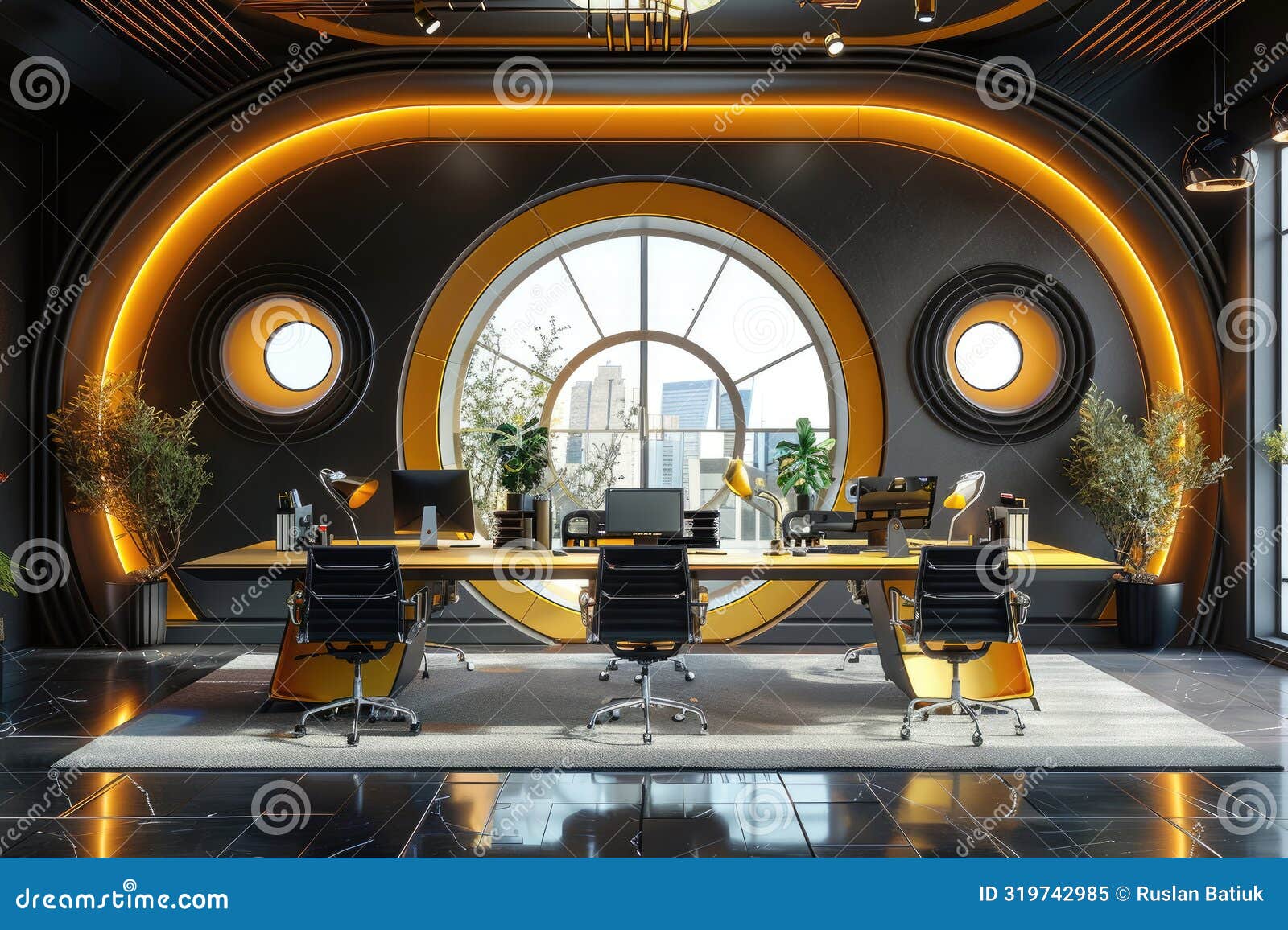 Innovative Office Design - a Creative Model for the Workplace, Blending ...