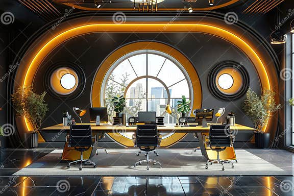 Innovative Office Design - a Creative Model for the Workplace, Blending ...
