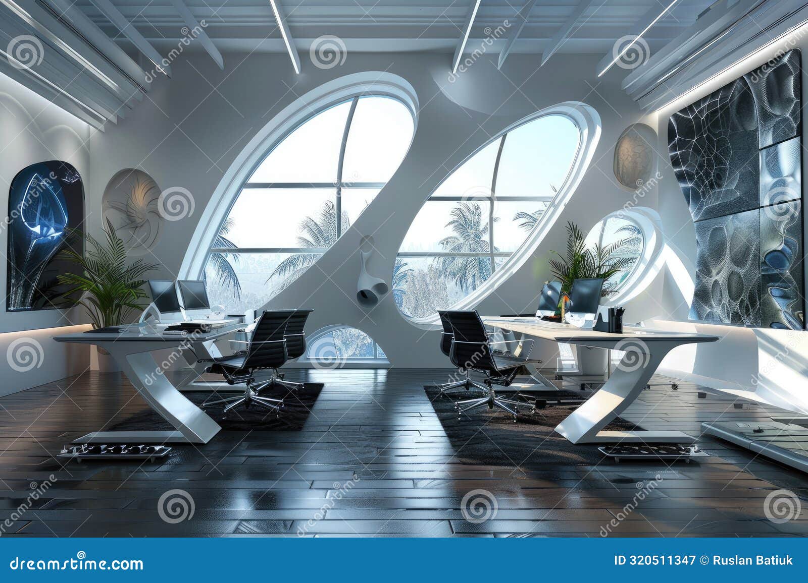 Innovative Office Design - a Creative Model for the Workplace, Blending ...